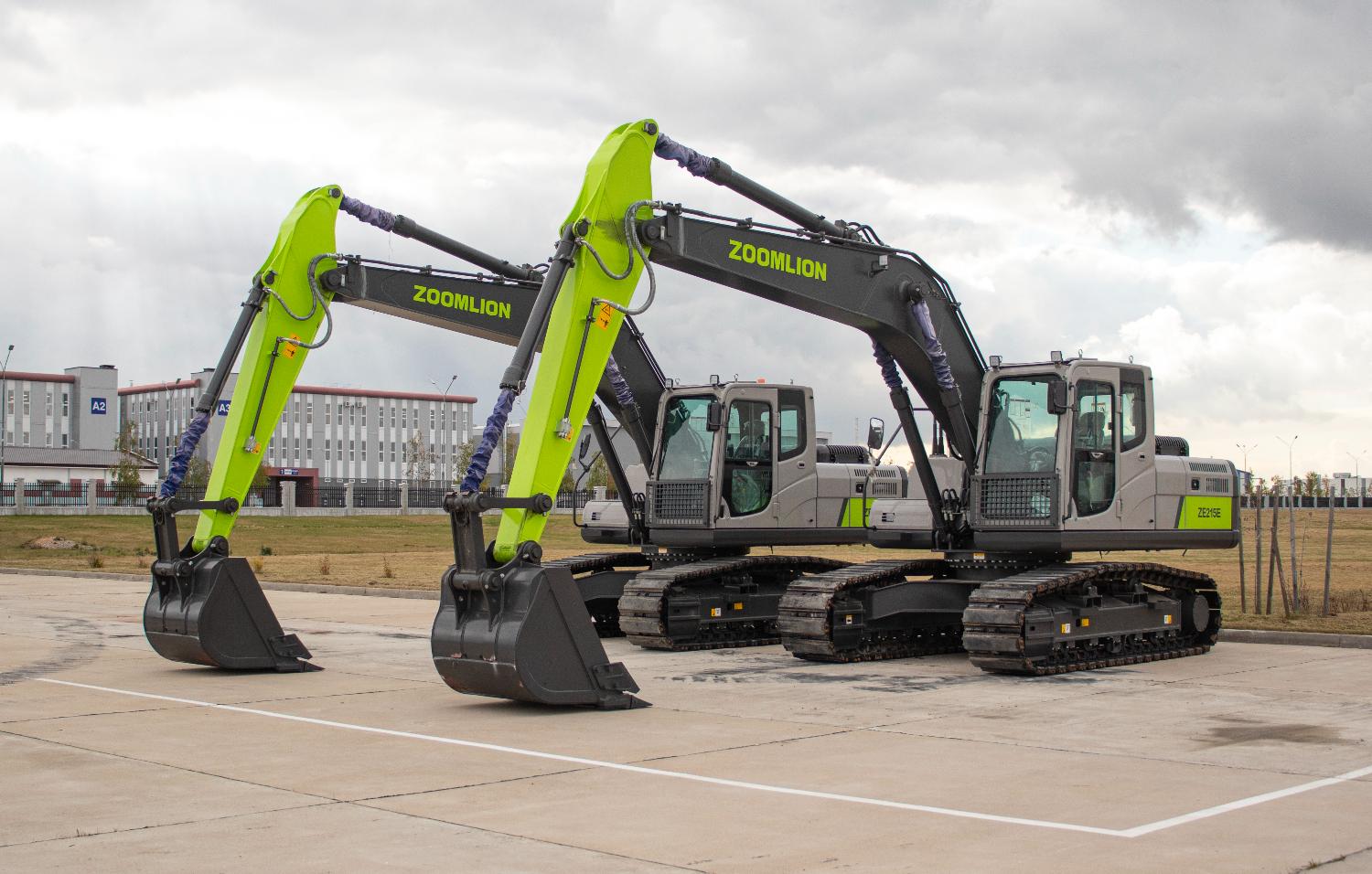 Гусеничные экскаваторы ZE215E Zoomlion (Зумлион) под заказ, купить ...
