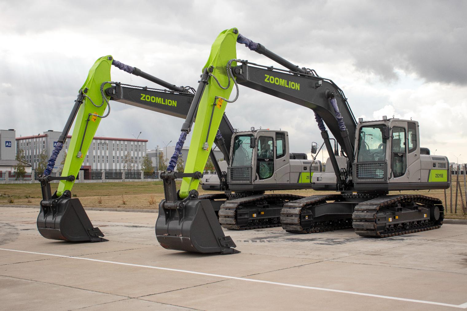 Гусеничные экскаваторы ZE215E Zoomlion (Зумлион) под заказ, купить ...